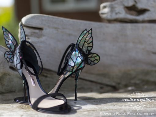 Real Wedding: Jordanna and Ian’s Fall Tented Wedding At Rocking R Guest ...