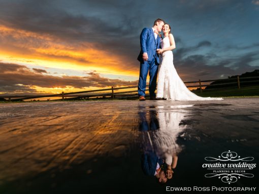 Real Wedding: Jordanna and Ian’s Fall Tented Wedding At Rocking R Guest ...